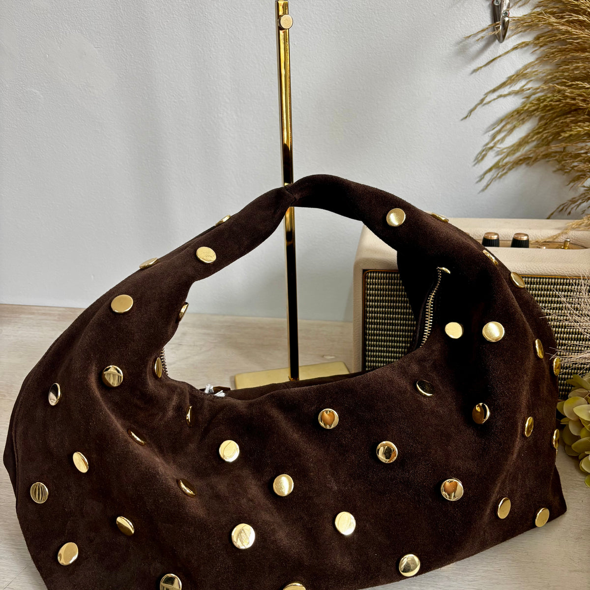 Suede Leather Hobo Bag – Law & Co.