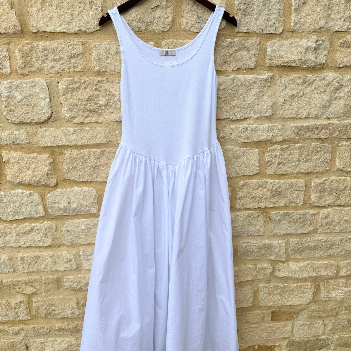 April Dress - White – Law & Co.